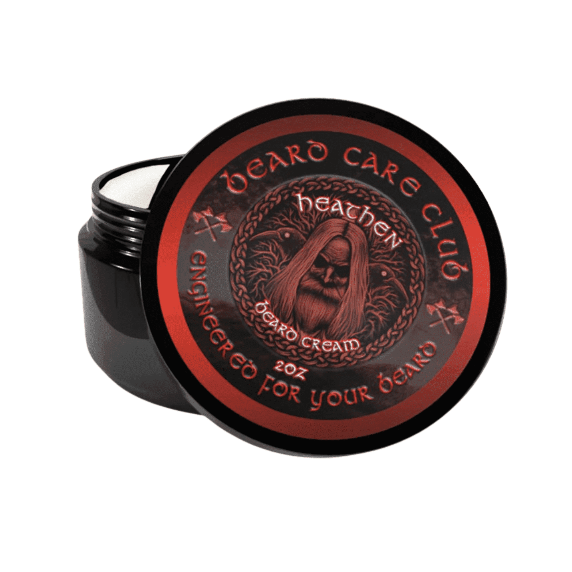 Beard Care Club Heathen Daily Moisturizing Beard Cream, 2 oz - Walmart.com