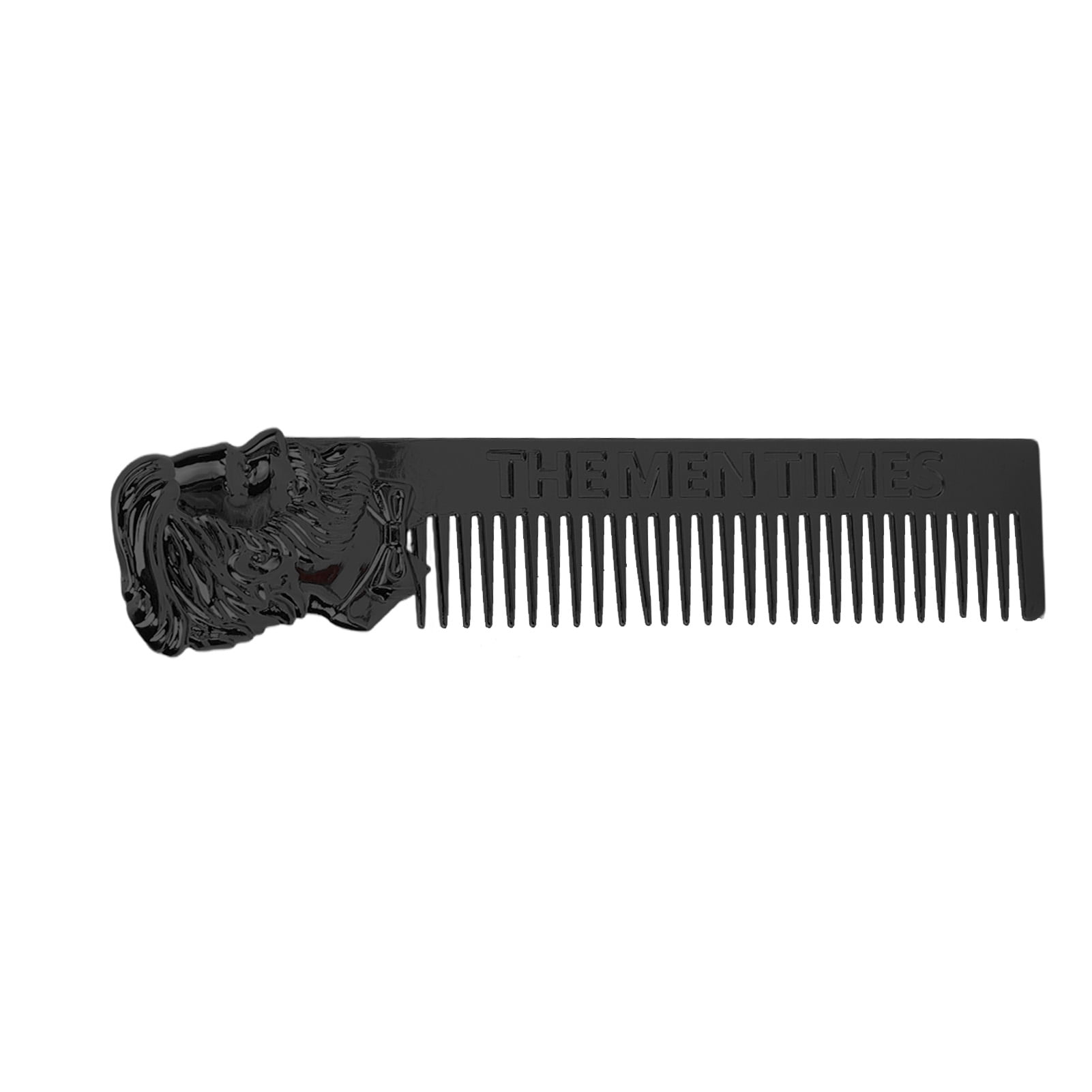 Beard Comb Stainless Steel Unique Stylish Three Dimensional Portrait ...