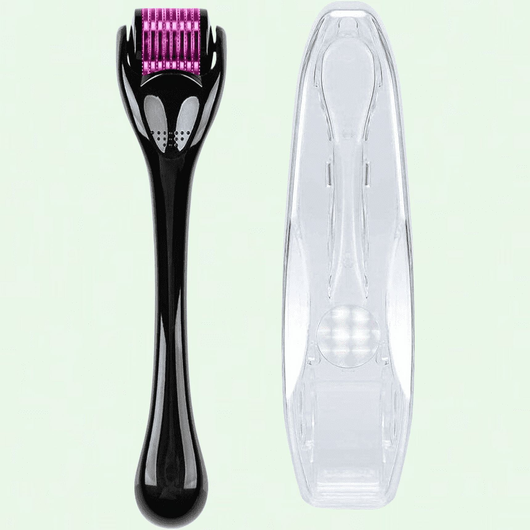 Beard Derma Roller for Men, 540 0.5MM Titanium Needles, Promotes Beard ...