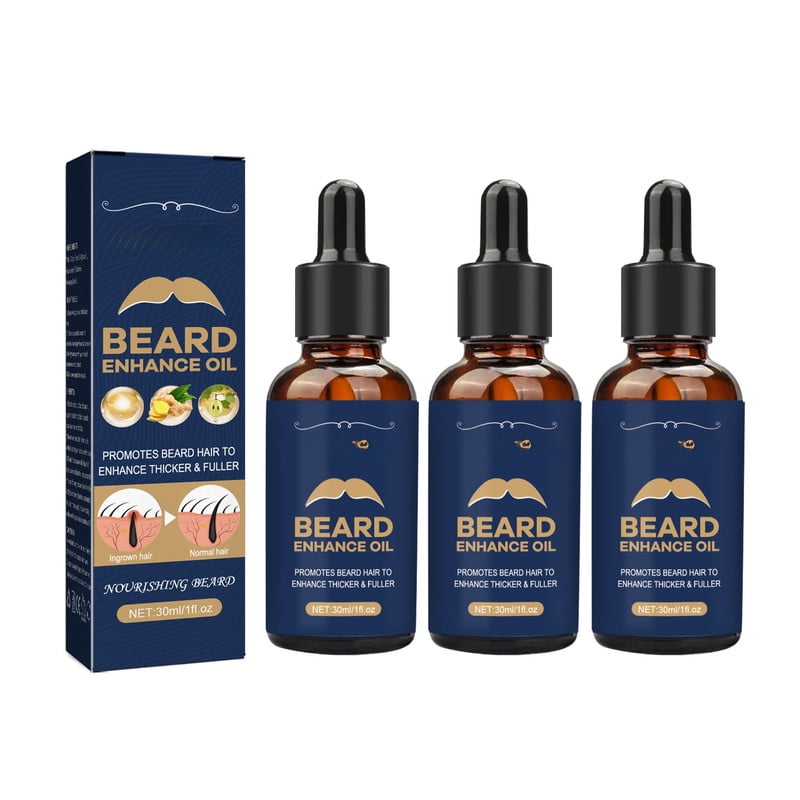 Beard Growth Oil with Biotin,Thickening & Conditioning Beard Oil for ...