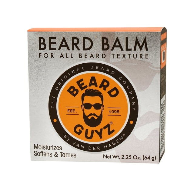 Beard Guyz Grooming Beard Balm for Men, Hydrating Formula with Coconut ...