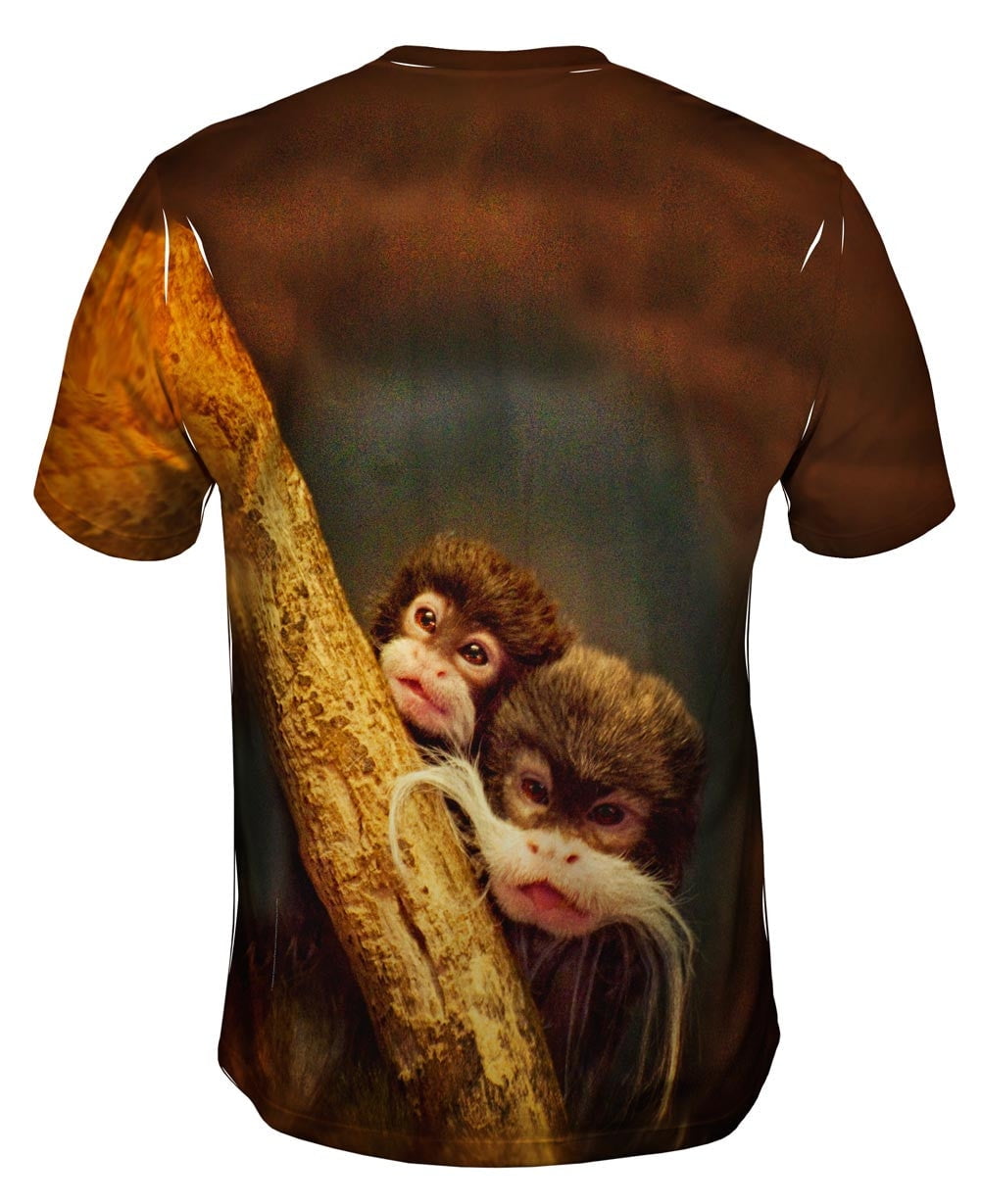 Beard Monkey Mens T-Shirt All Over Print - Walmart.com