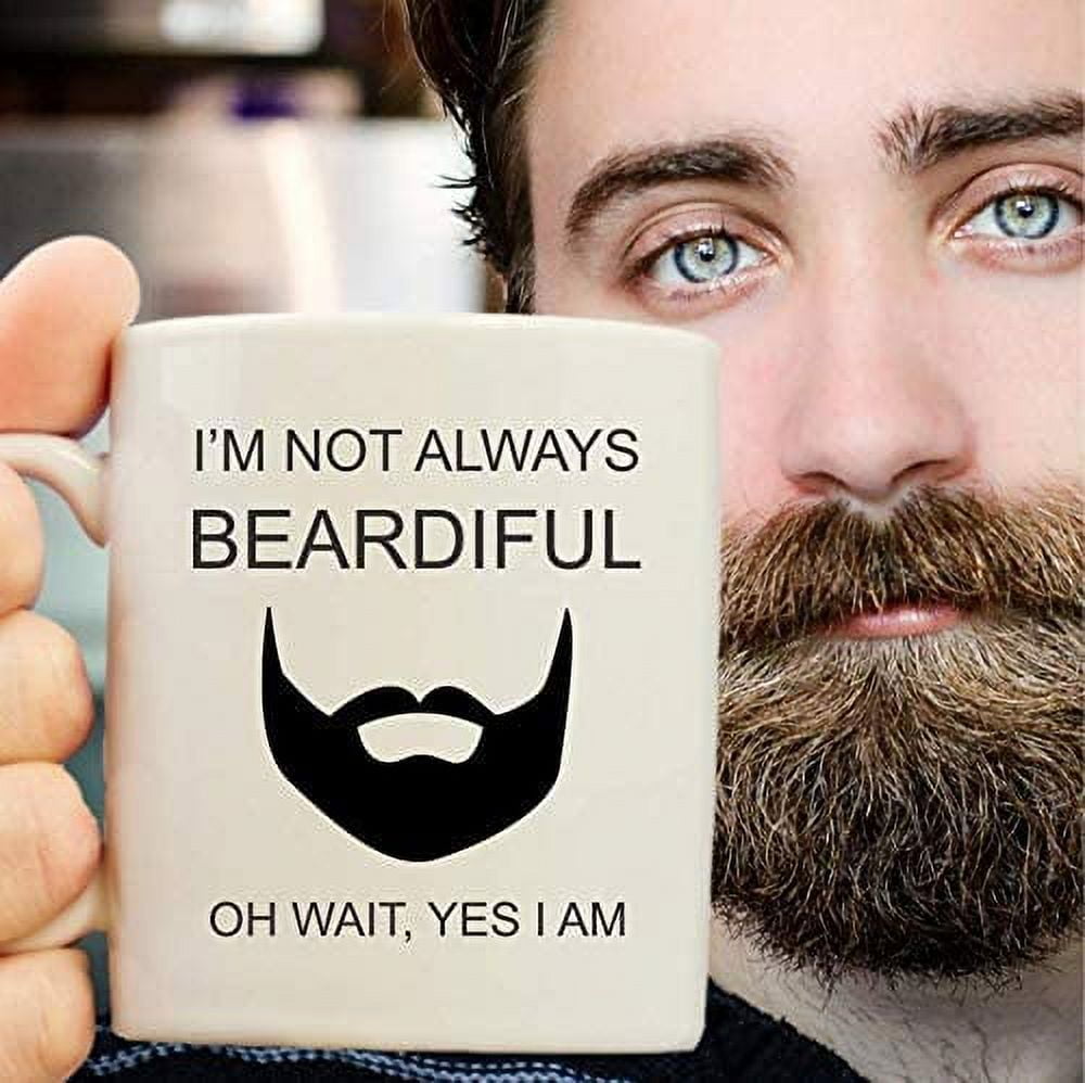 Beard Mugs For Men Dad Husband Boyfriend Grandpa Dad Hubby - Beardiful ...