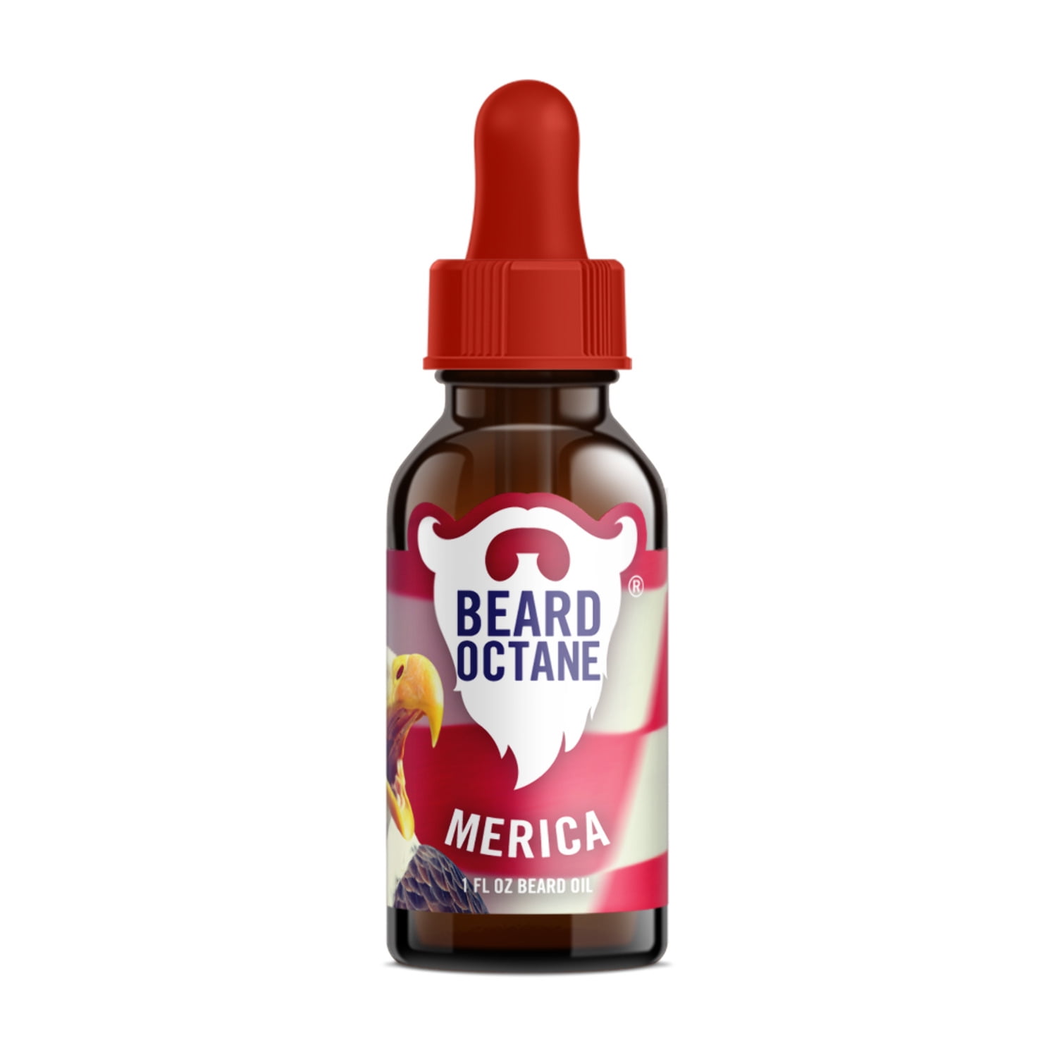Beard Octane Merica Beard Oil - Cedar, Leather, Apples Musk - Walmart.com