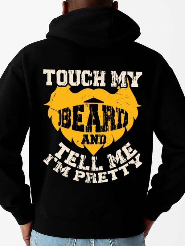 Beard Pride funny hoodies funny humor men sweater hoodie black Stylish ...