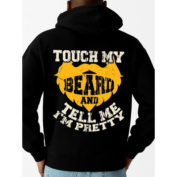 Beard Pride funny hoodies funny humor men sweater hoodie black Stylish ...