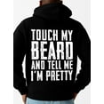 Beard Pride funny hoodies funny humor men sweatshirts black sutumn ...