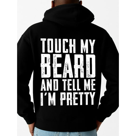 Beard Pride funny hoodies funny humor men sweatshirts black sutumn ...