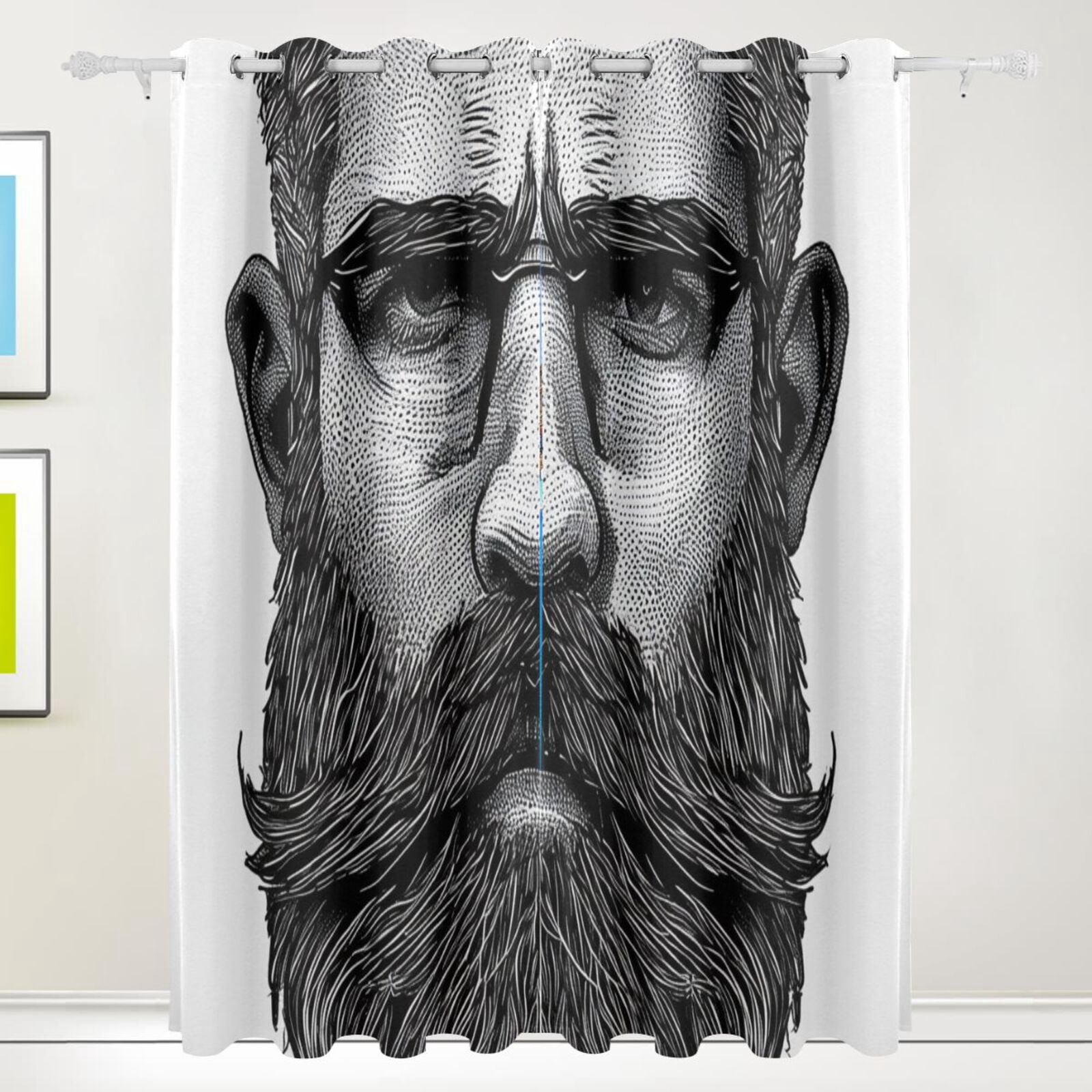 Beard Room Blackout Cutrains Original Design Summer Thermal Insulated ...