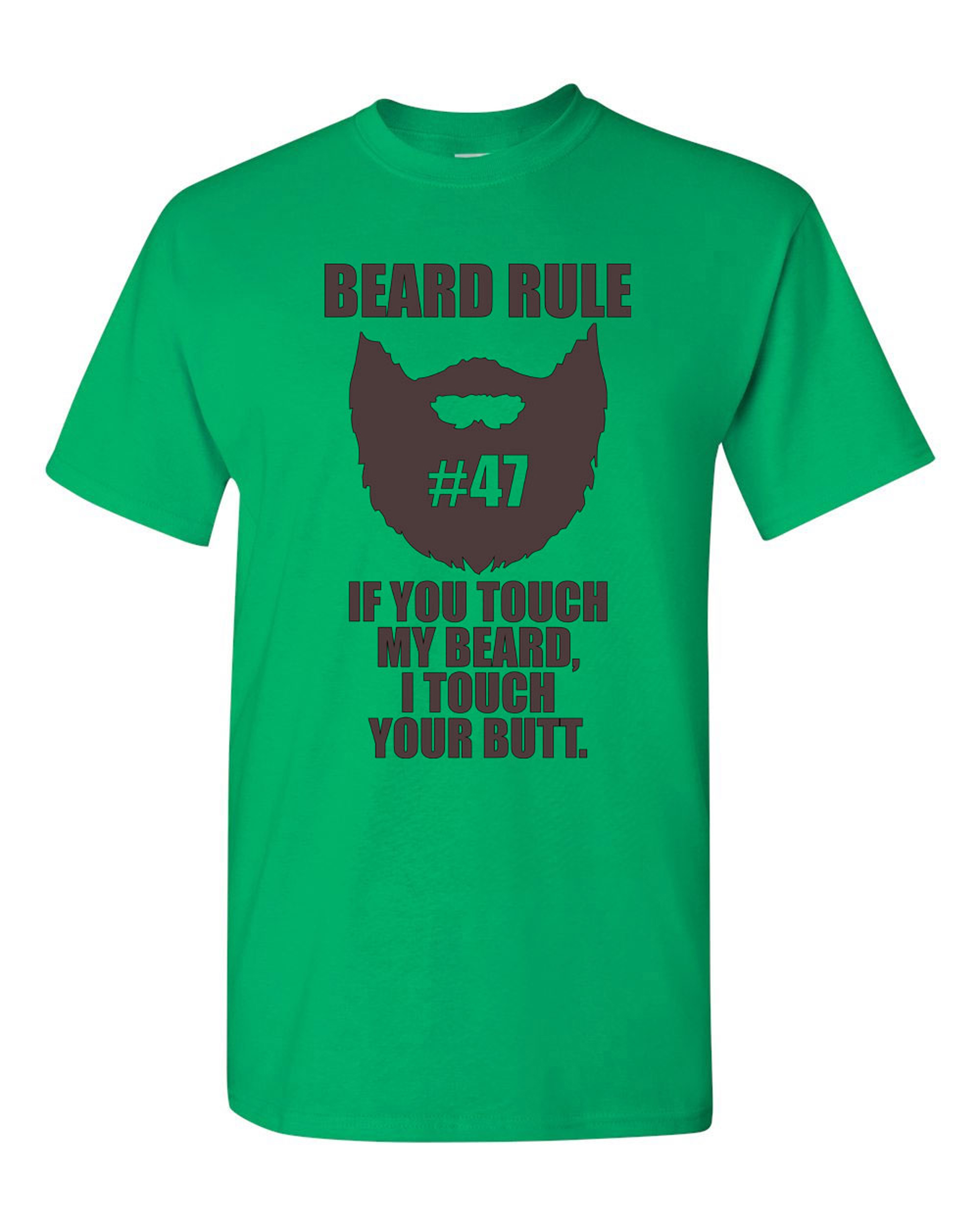Beard Rule Number 47 If You Touch My Beard DT T Shirt Tee Walmart Beard Rule Number 47 If You Touch My Beard DT T Shirt Tee Walmart