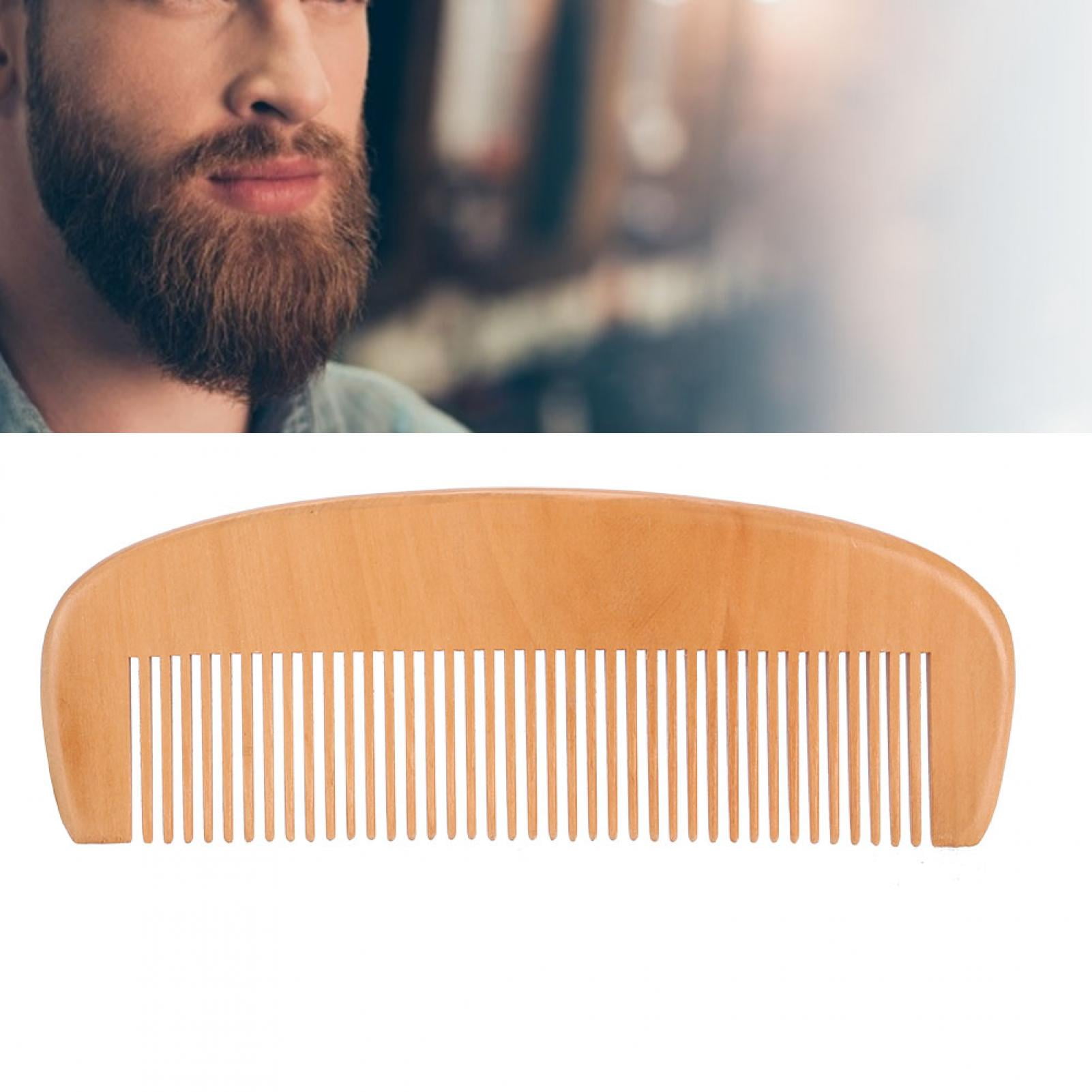 Beard Shape Comb, Wooden Men's Beard Comb, Wooden Comb Kit Hair Beard ...