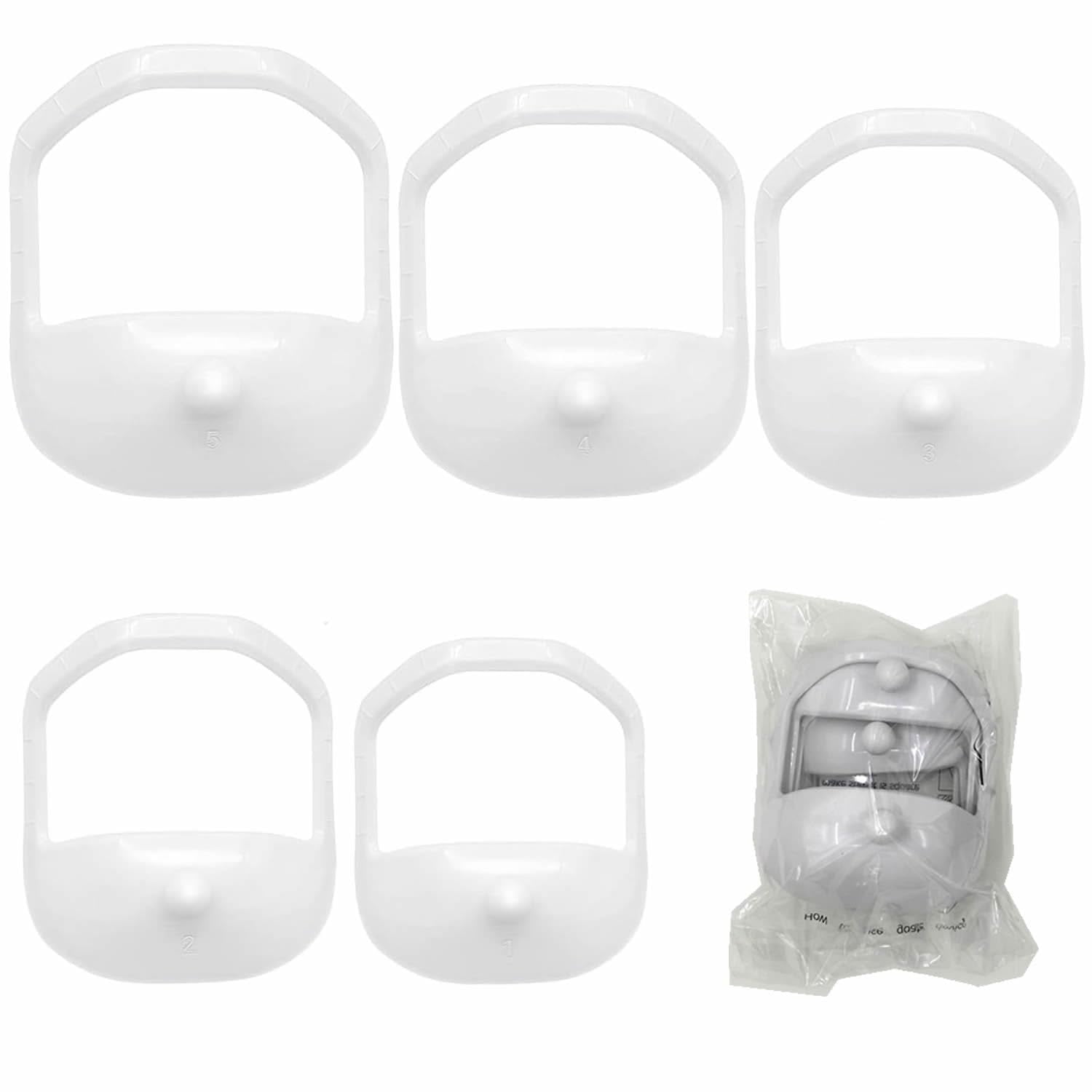 Beard Shaper & Mustache Grooming Template – 5 PCS/Set Beard Styling ...