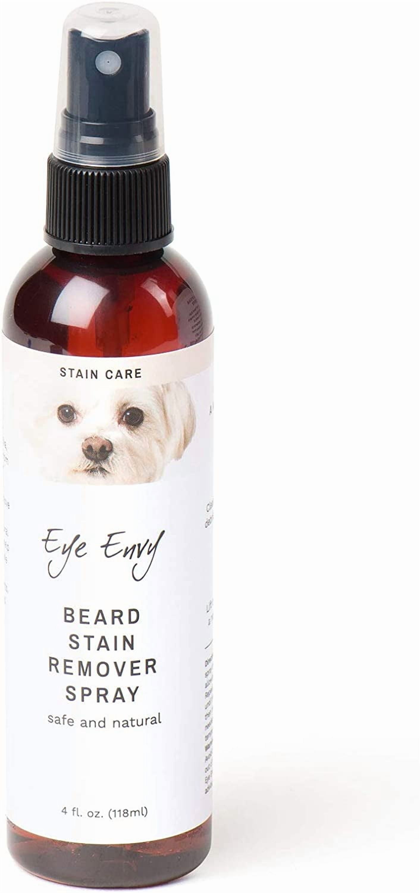 Beard Stain Remover Spray for Dogs/Cats. 100% Natural, Safe. Remove ...