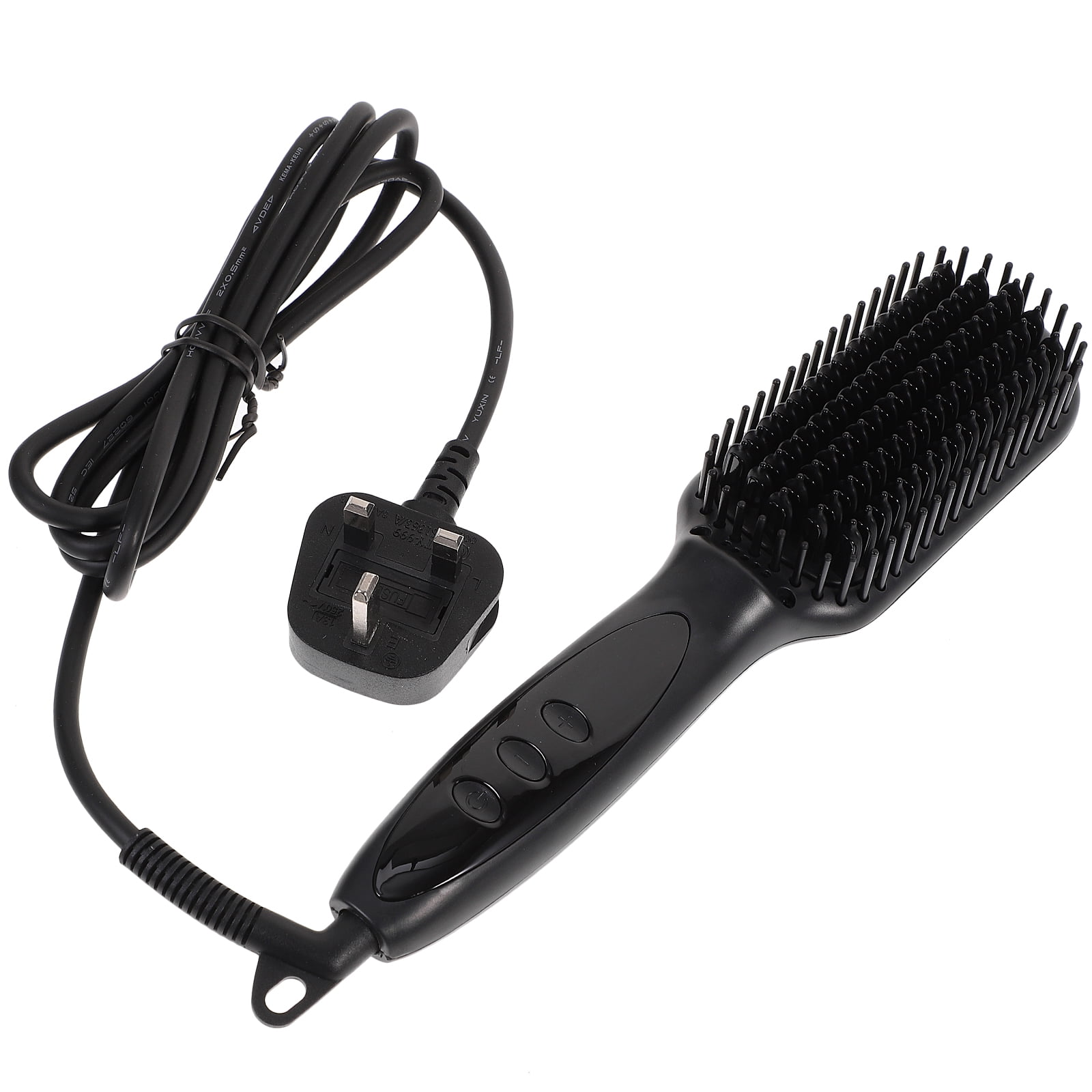 Beard Straightening Comb Heated Comb Straightener Brush Hair Styling ...