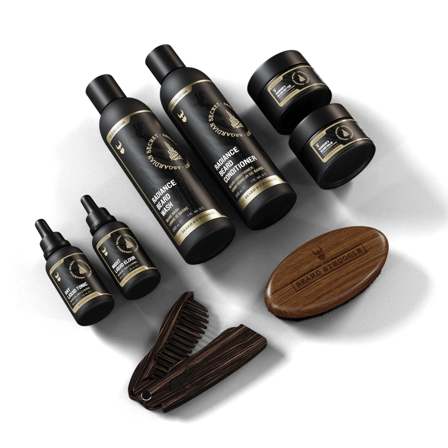 The Beard Struggle Ultimate Kit - Balm, Butter, Oil, Wash ...