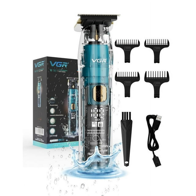 Beard Trimmers for Men Cordless Rechargeable Hair Trimmer for Men ...