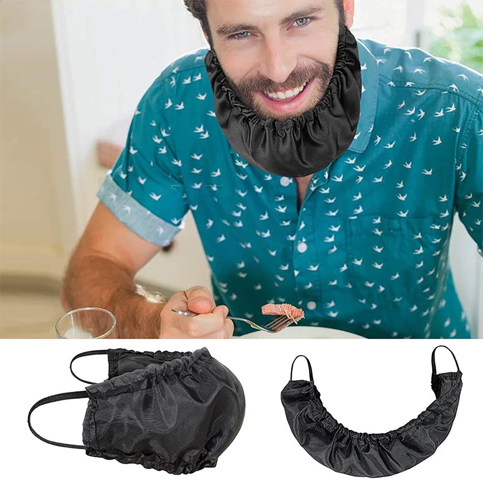 Beard Turban Beard Cover Facial Beard-Bib Facial Beard Protection ...