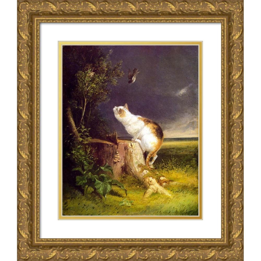 Beard, William Holbrook 15x18 Gold Ornate Wood Framed with Double ...