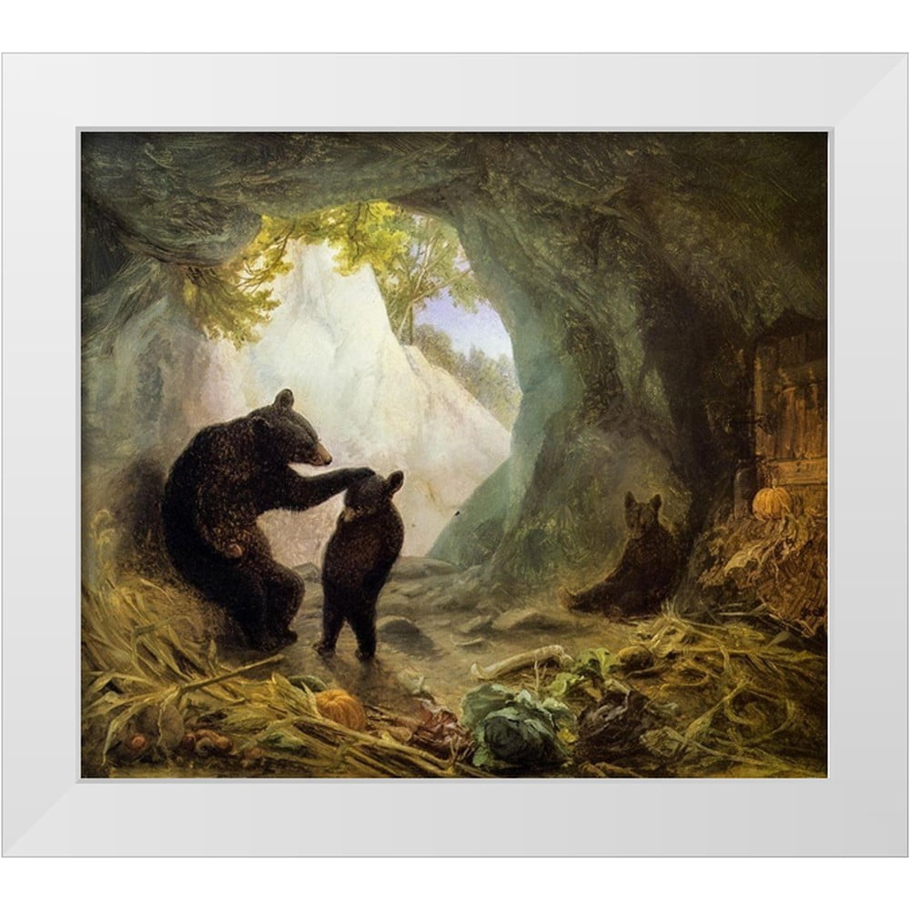 Beard, William Holbrook 17x15 White Modern Wood Framed Museum Art Print ...