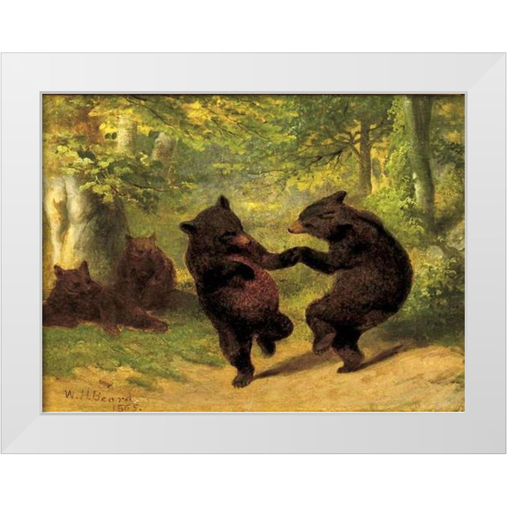 Beard, William Holbrook 18x15 White Modern Wood Framed Museum Art Print ...