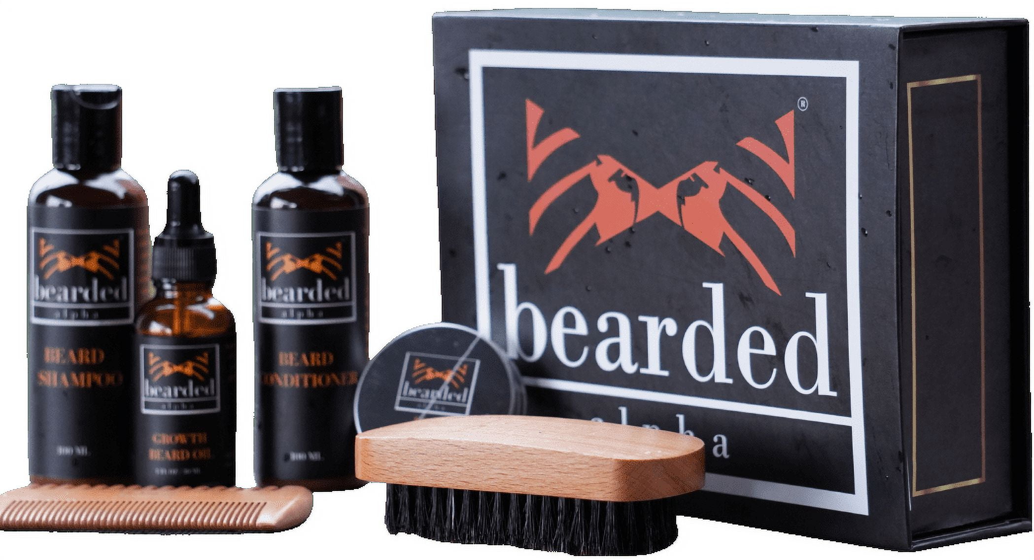 Bearded Alpha - Advanced Beard Kit - Walmart.com
