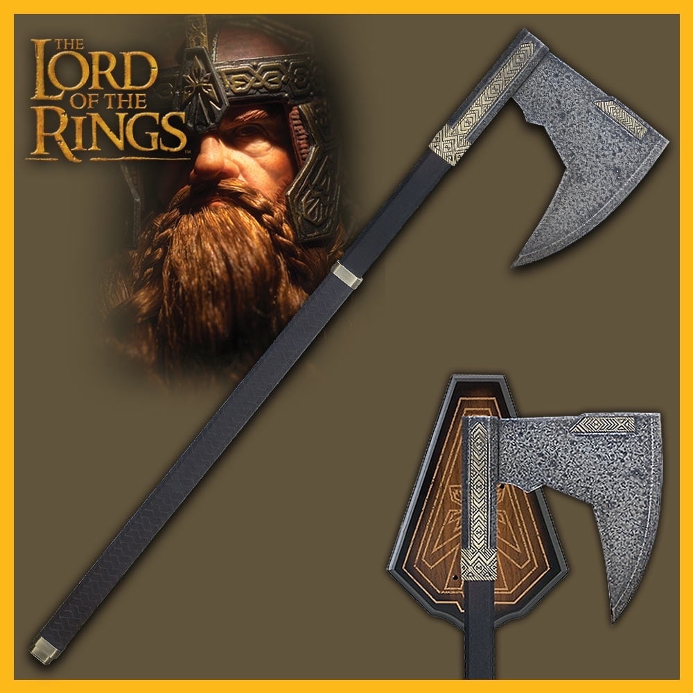 Bearded Axe of Gimli - Officially Licensed Lord of the Rings Replica ...
