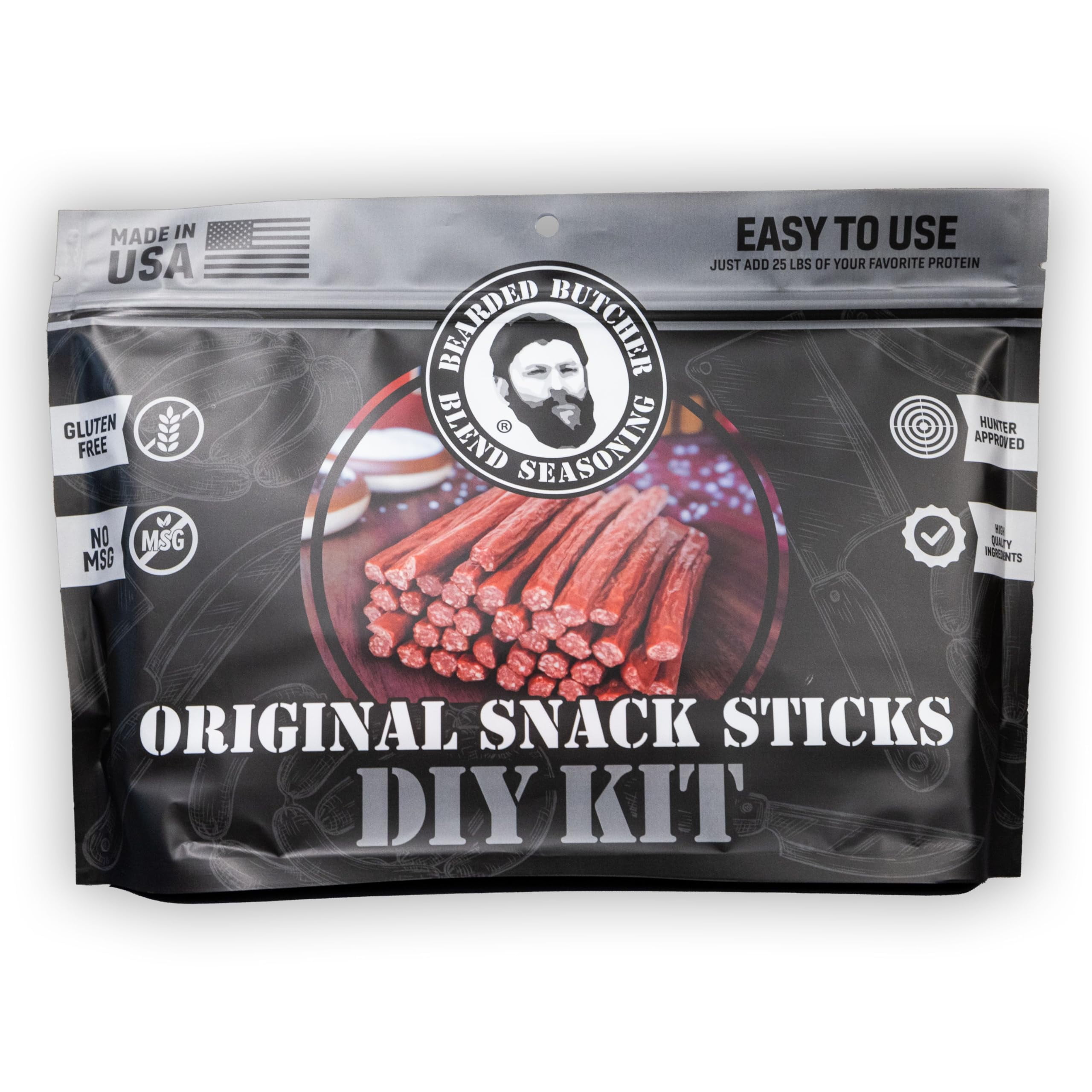 Bearded Butcher DIY Original TGF4 Sticks Kit - Make Sticks! Beef, Bison ...
