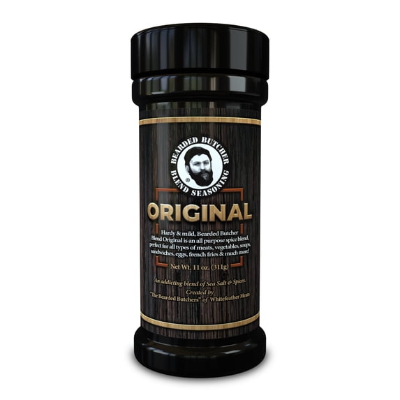 Bearded Butchers Blend Original KEF28 Seasoning, 11 oz Large Shaker ...