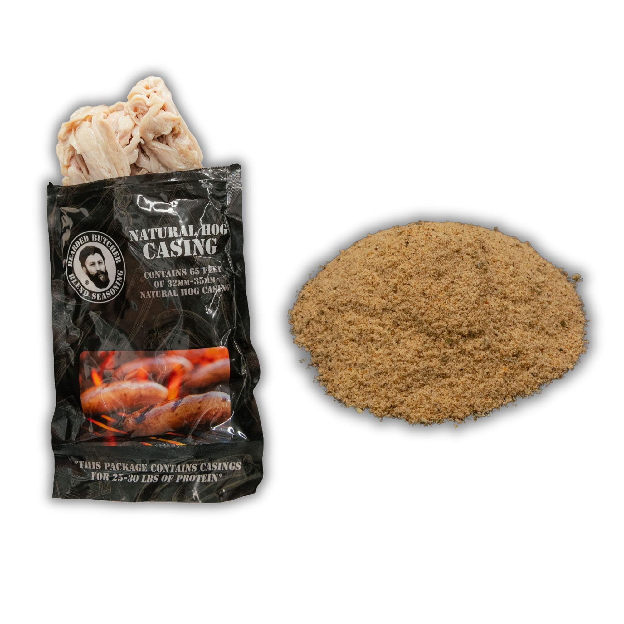 The Bearded Butchers Classic Bratwurst DIY Kit, Seasons up to 25 lbs ...