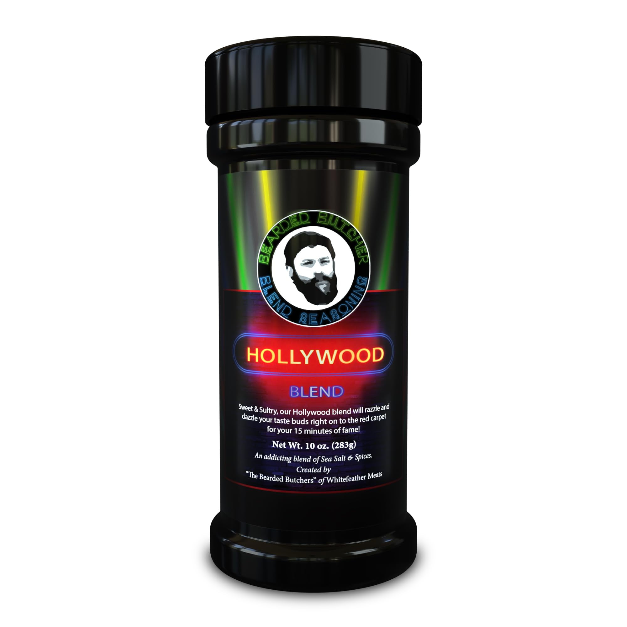 Bearded Butchers Hollywood Blend MFF30 Seasoning, 10 oz Large Shaker ...