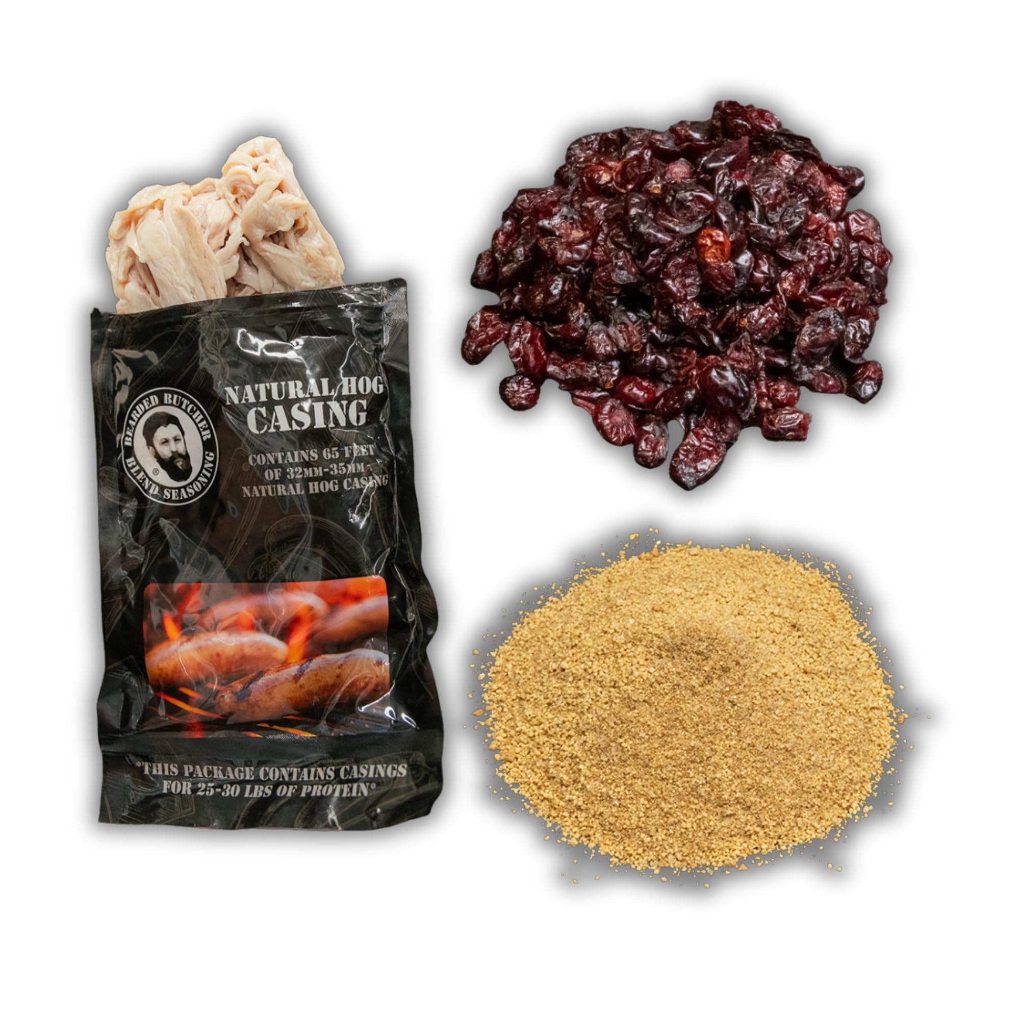 The Bearded Butchers Pumpkin Cranberry Bratwurst DIY Kit – Sweet ...
