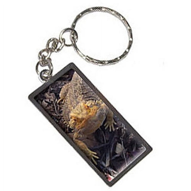 Bearded Dragon Beardie Lizard Reptile Keychain Key Chain Ring - Walmart.com