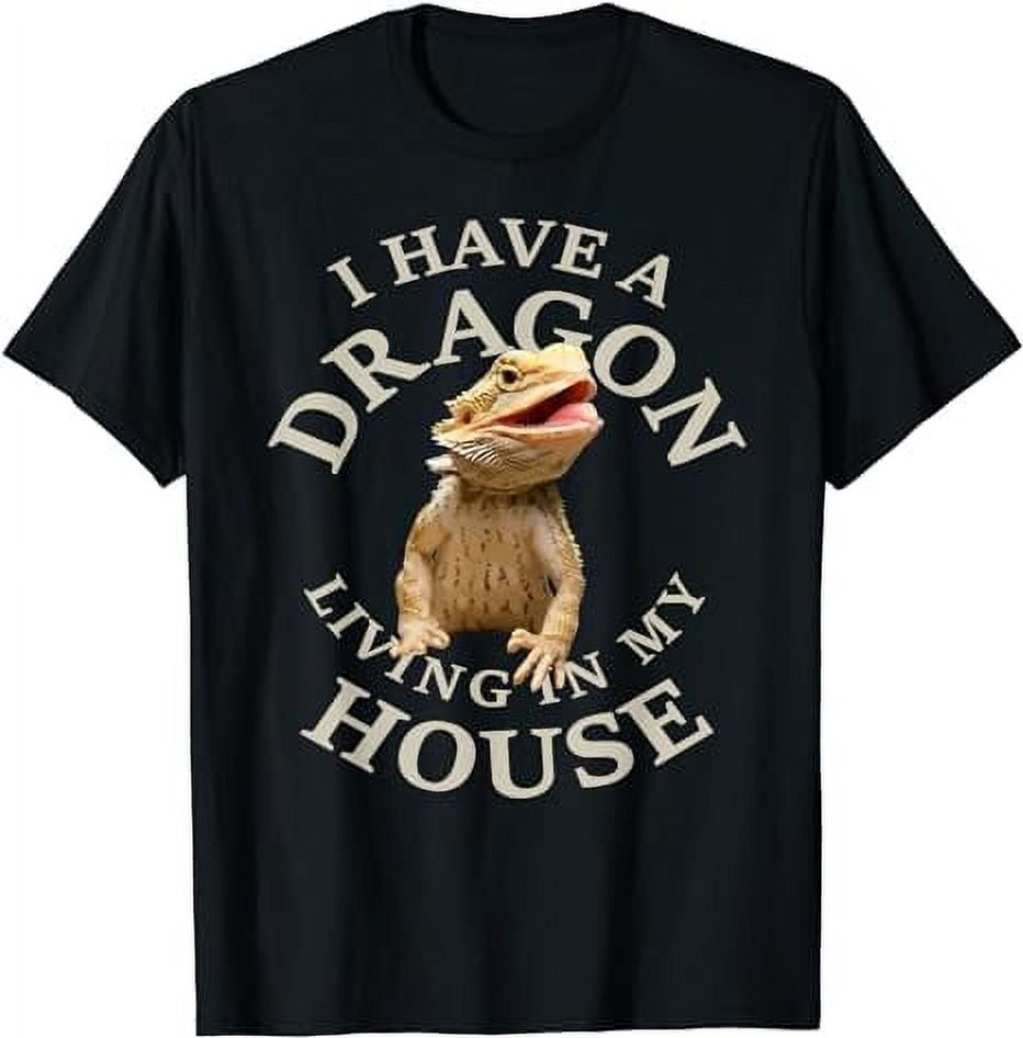 Bearded Dragon Clothes Pogona Barbata Lizard T-Shirt - Walmart.com