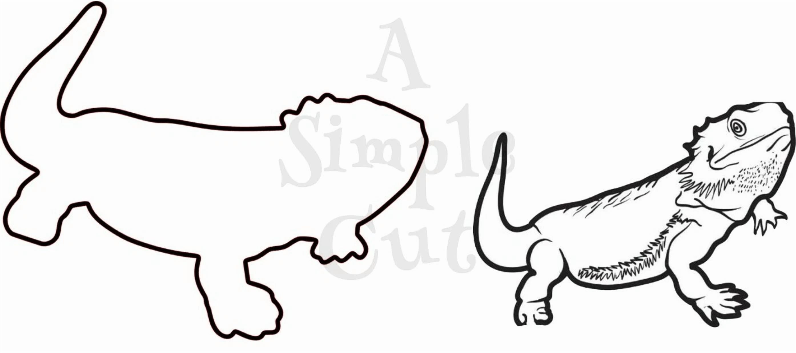 Bearded Dragon Cookie Cutter - Walmart.com