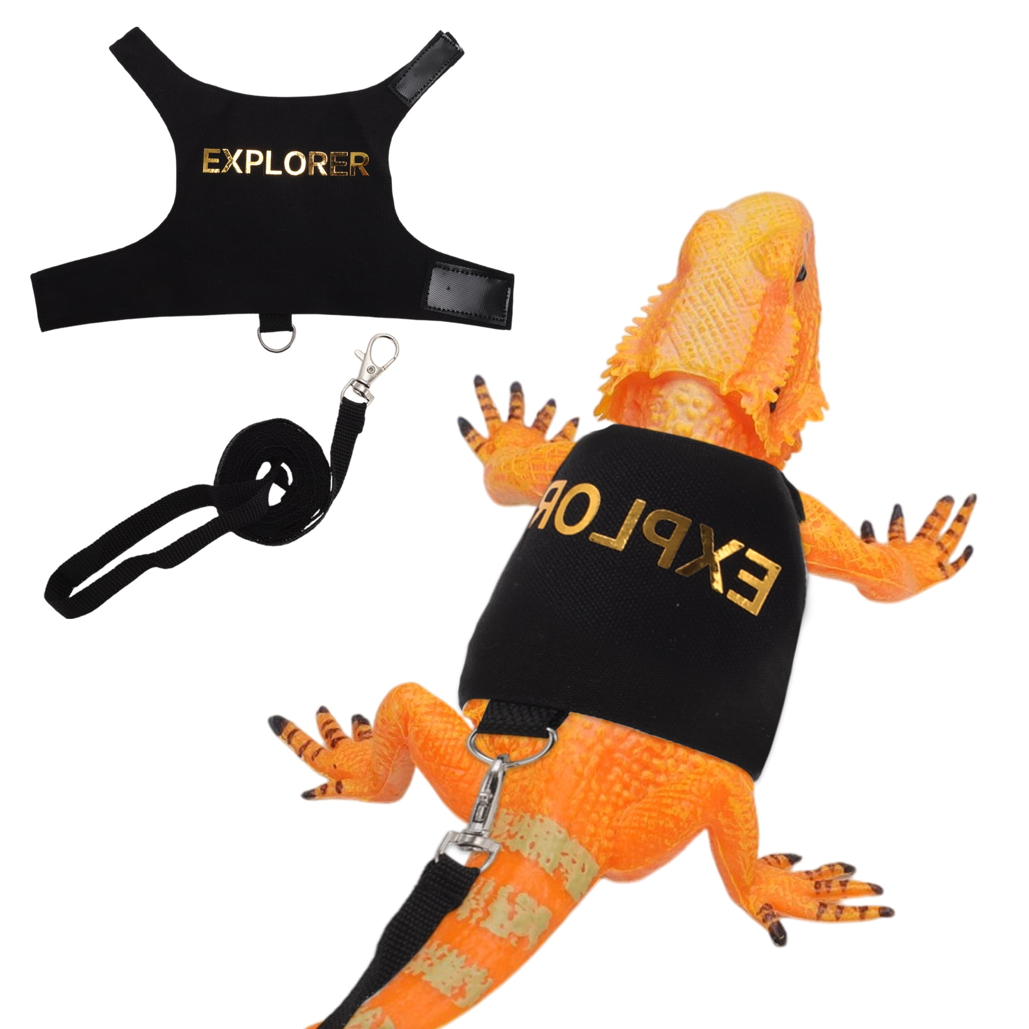 Bearded Dragon Leash Adjustable Lizard Reptiles Harness Bearded Dragon ...