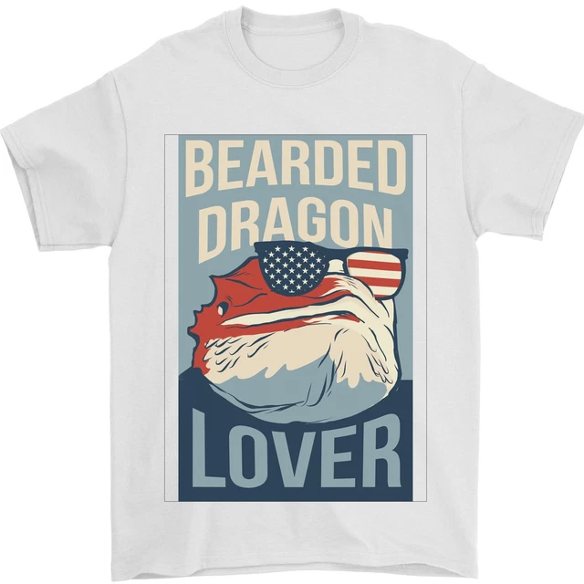 Bearded Dragon Lover USA America T-Shirt - Walmart.com