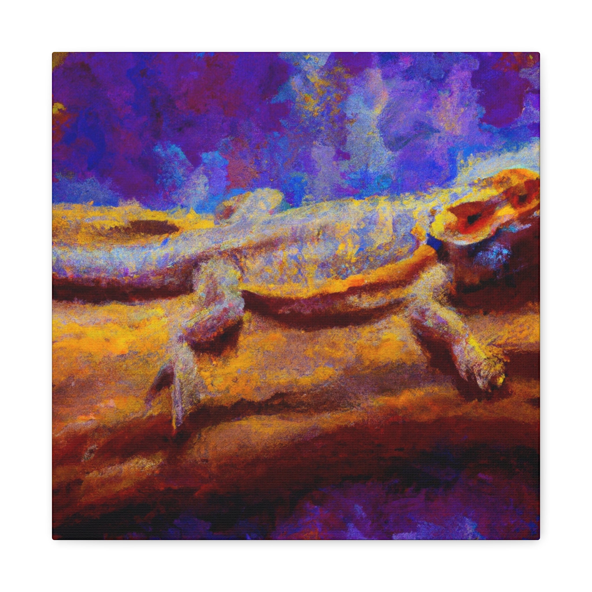 "Bearded Dragon Majesty" - Canvas - Walmart.com