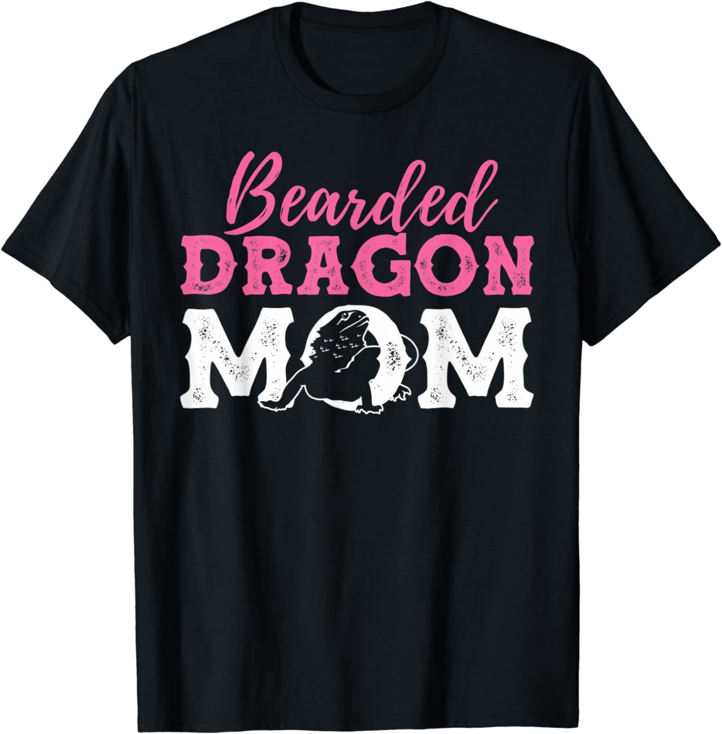 Bearded Dragon Mom Girl's or Women's Lizard And Reptile T-Shirt ...