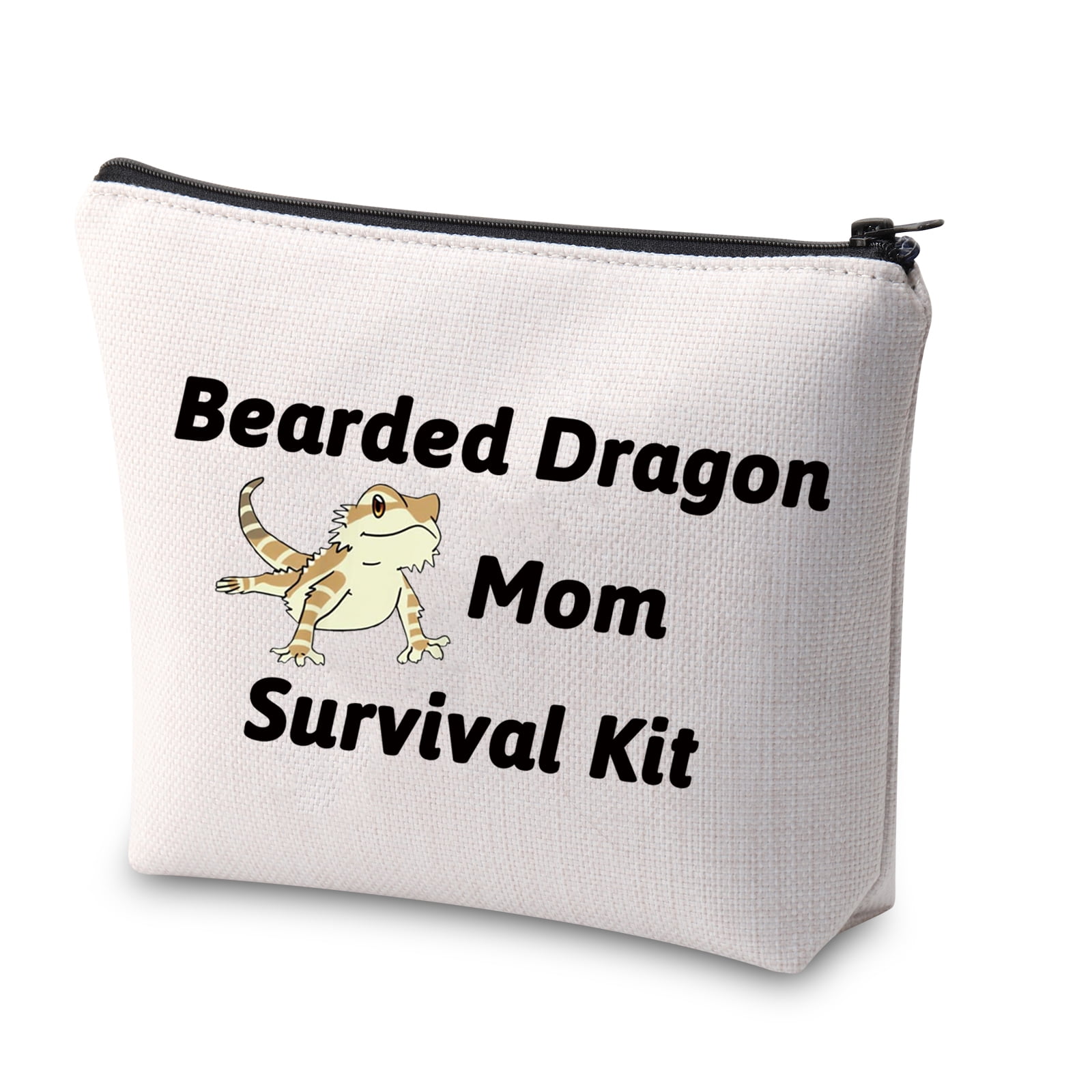 Bearded Dragon Mom Survival Kit Makeup Bag Bearded Dragon Mom Gift Pet ...