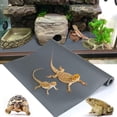 Bearded Dragon Tank Accessories, Reptile Terrarium Carpet Soft ...