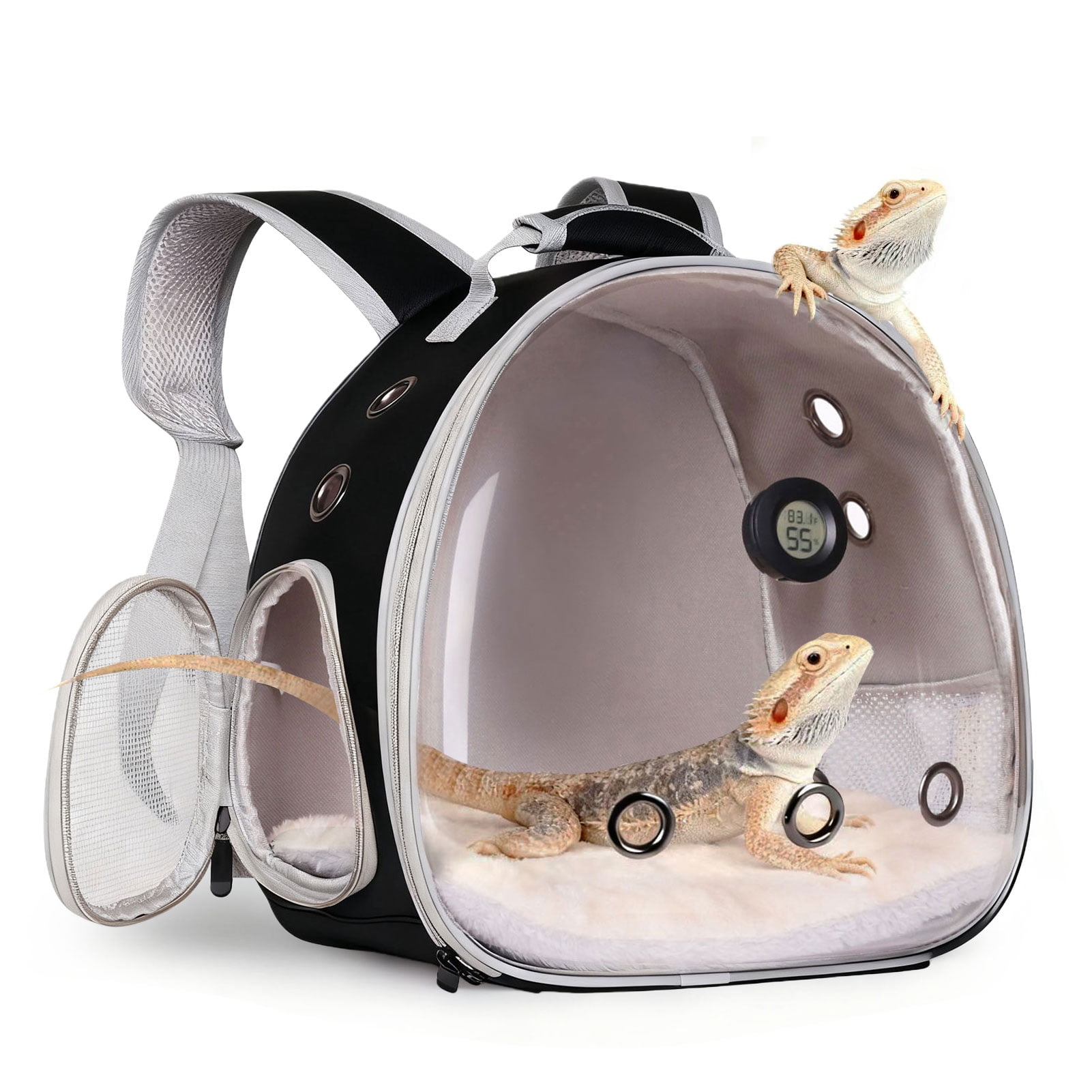 Bearded Dragon Travel Backpack with Harness and Leash Set,Lizard ...