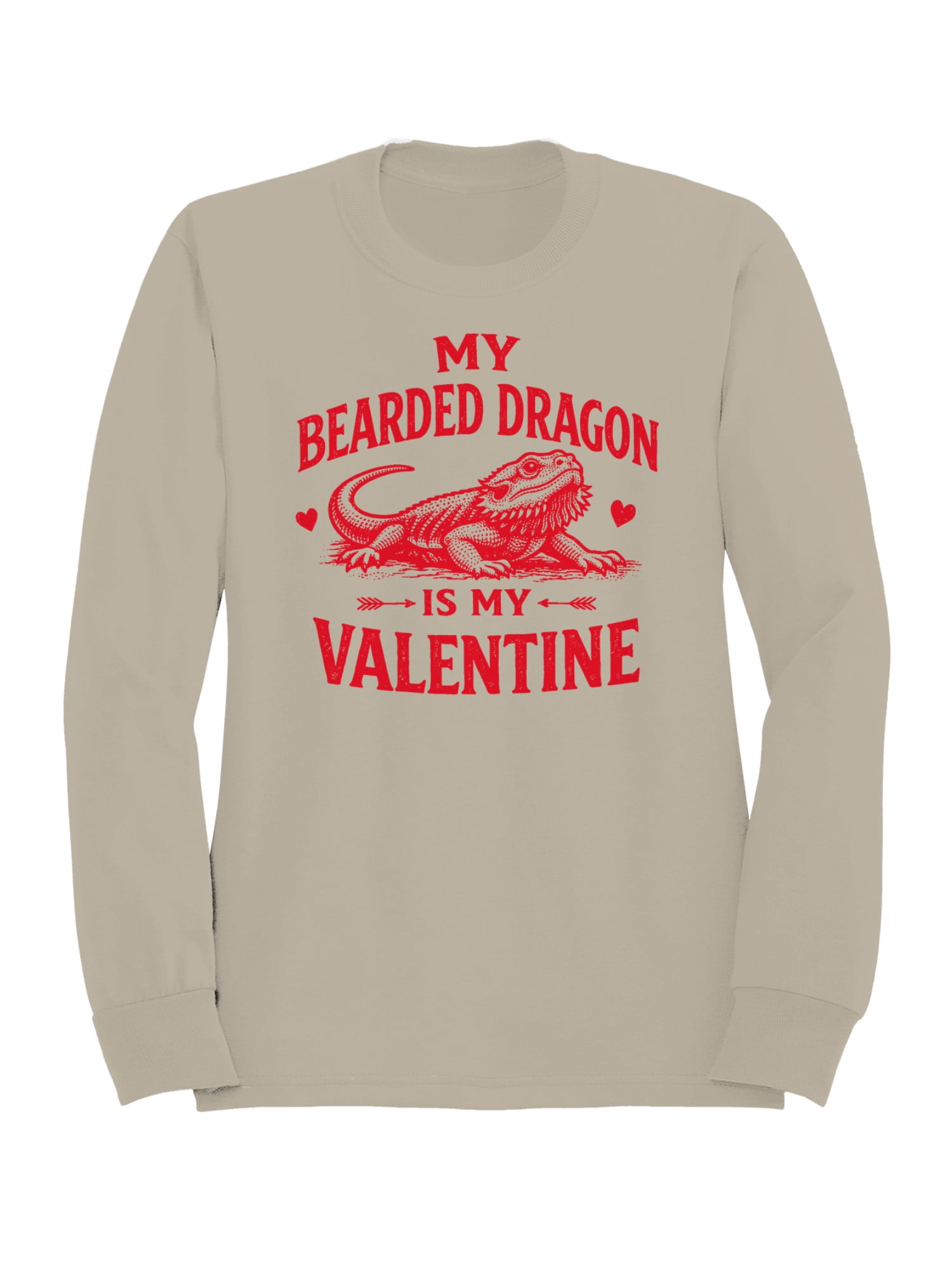 Bearded Dragon Valentine Love Women's Sweatshirt - Walmart.com