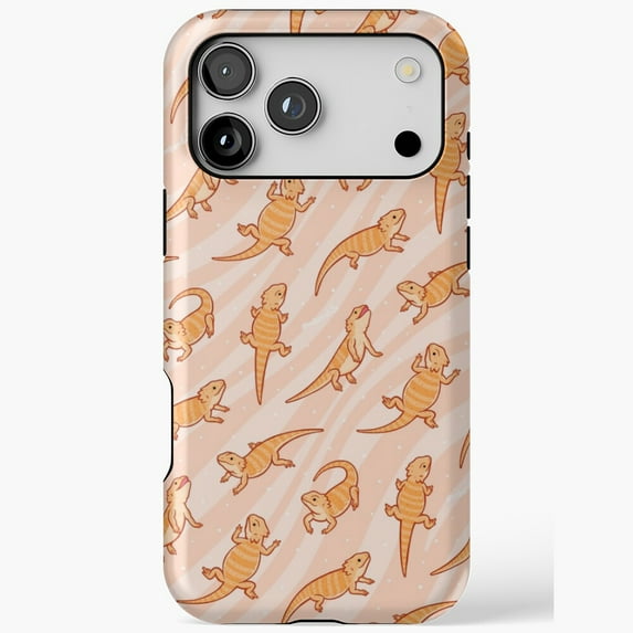 Bearded Dragons Reptile Lizard Cute Phone Cover for iPhone 11 12 13 14 ...