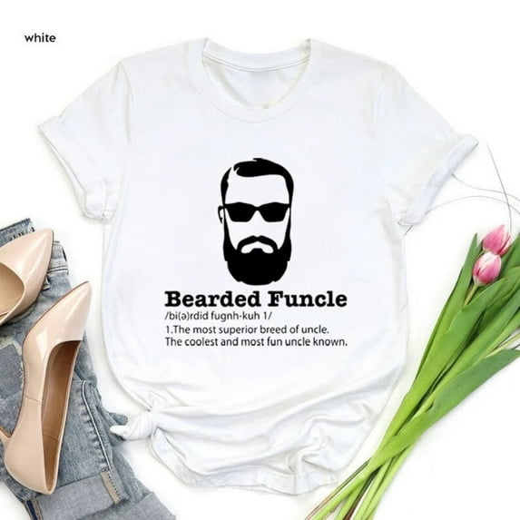Bearded Funckle Shirt, Uncle Day Gift, Uncle Tee, Bearded Funckle ...