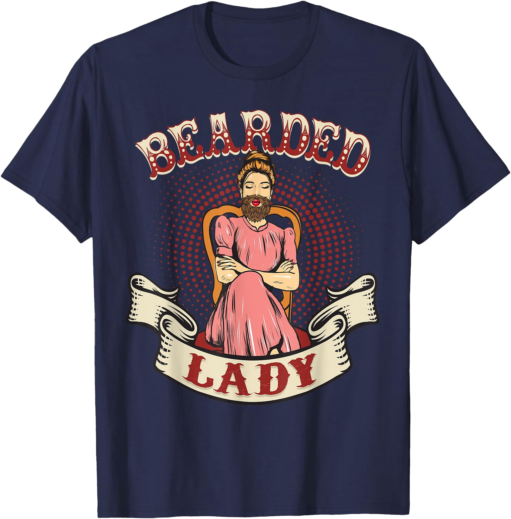 Bearded Lady Vintage Circus T-Shirt,Light Blue Color,Size 4T - Walmart.com