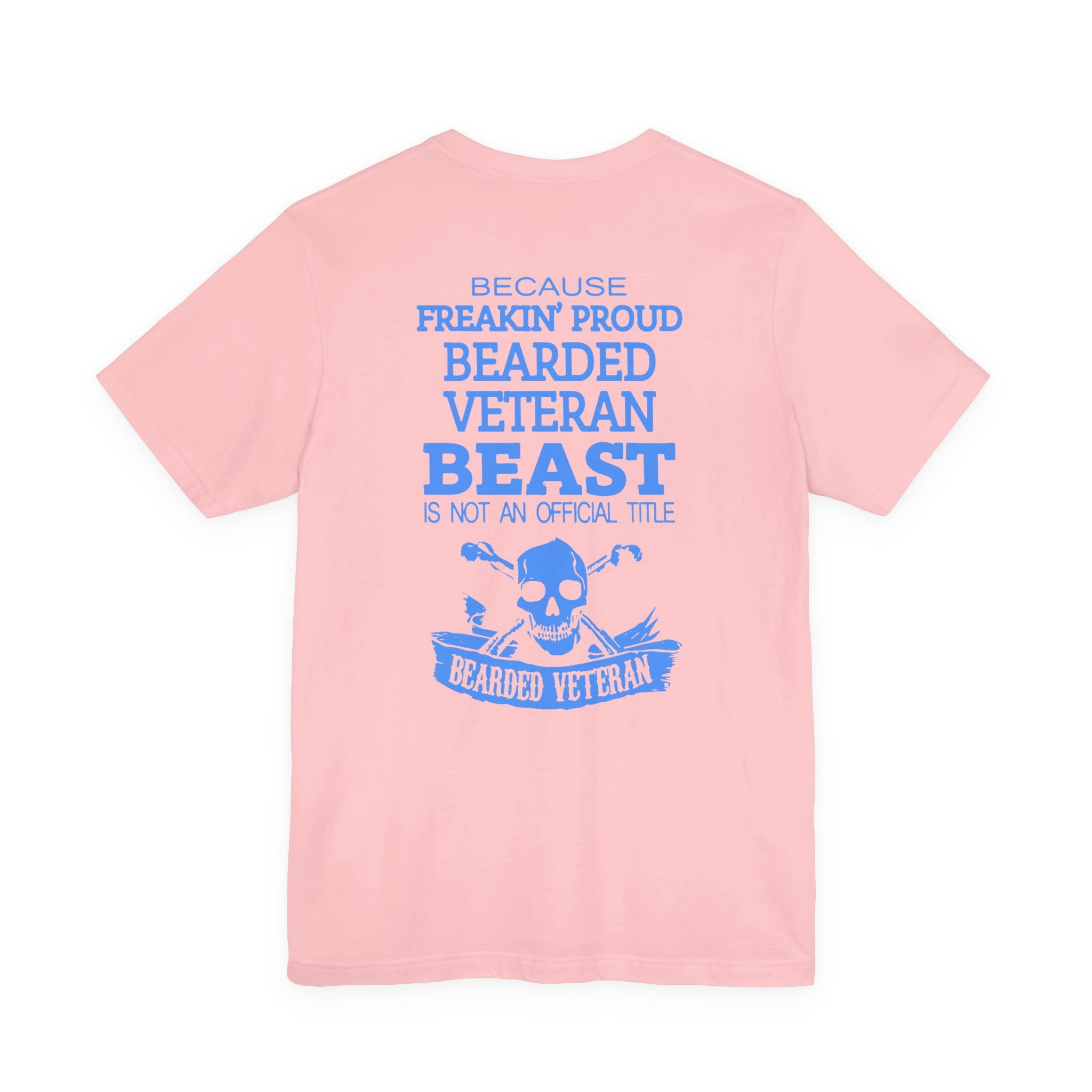 Bearded Veteran Beast T-Shirt Military Skull Beard Graphic Unisex ...