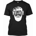 Bearded Welder Machinist Career T-Shirt Made in the USA Size S to 5XL ...