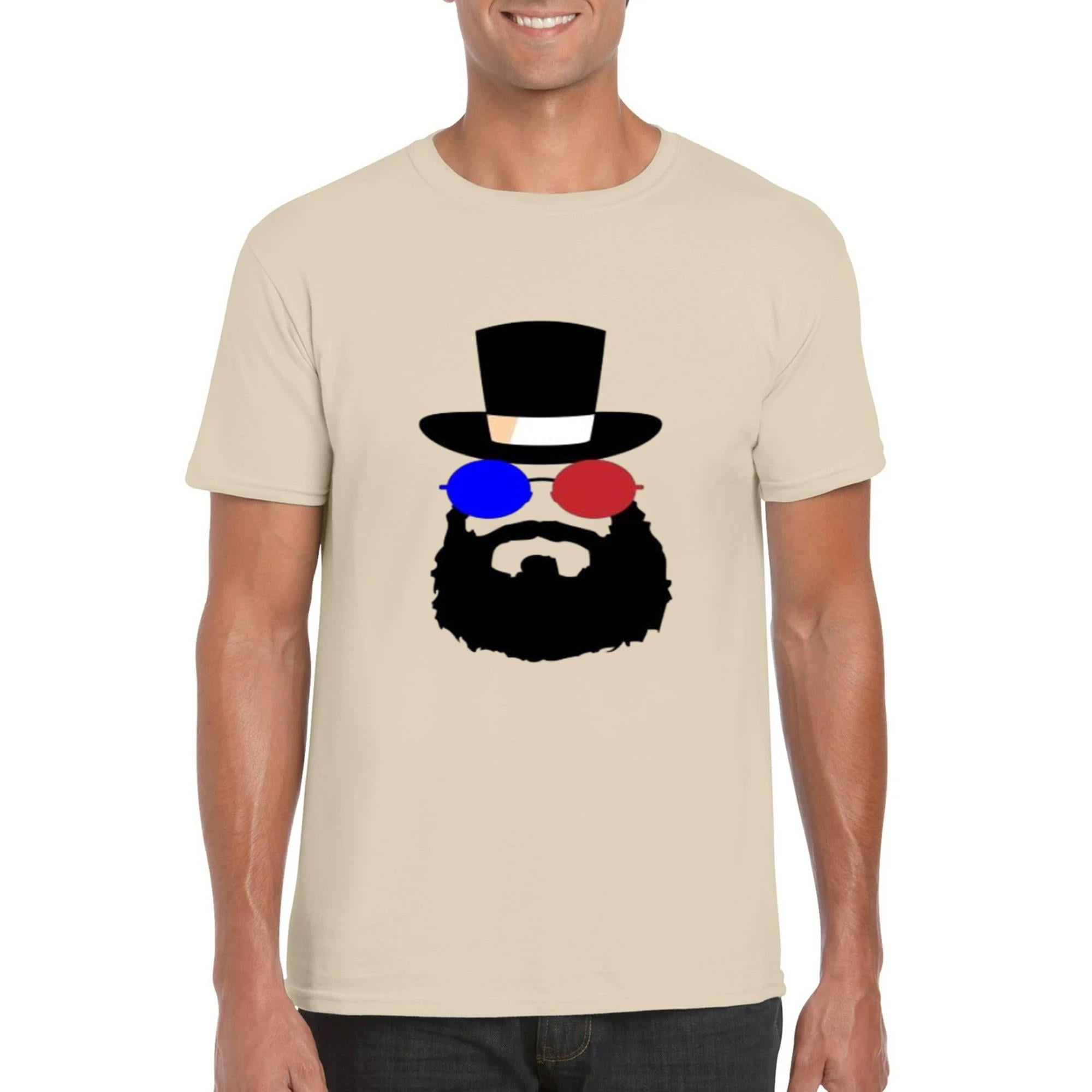 Bearded and Badass Rugged American Apparel Graphic Humor Statement T ...