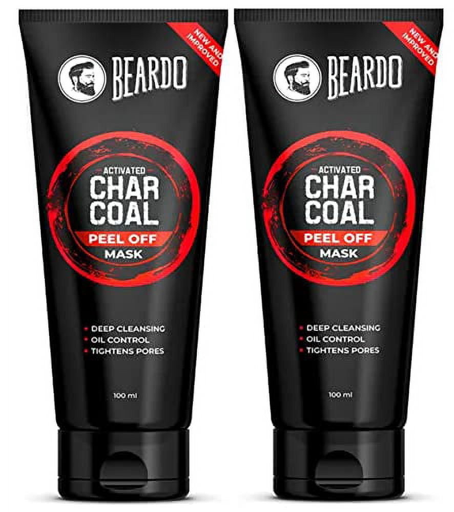 Beardo Activated Charcoal Detox Peel Off Mask For Men | Blackhead ...