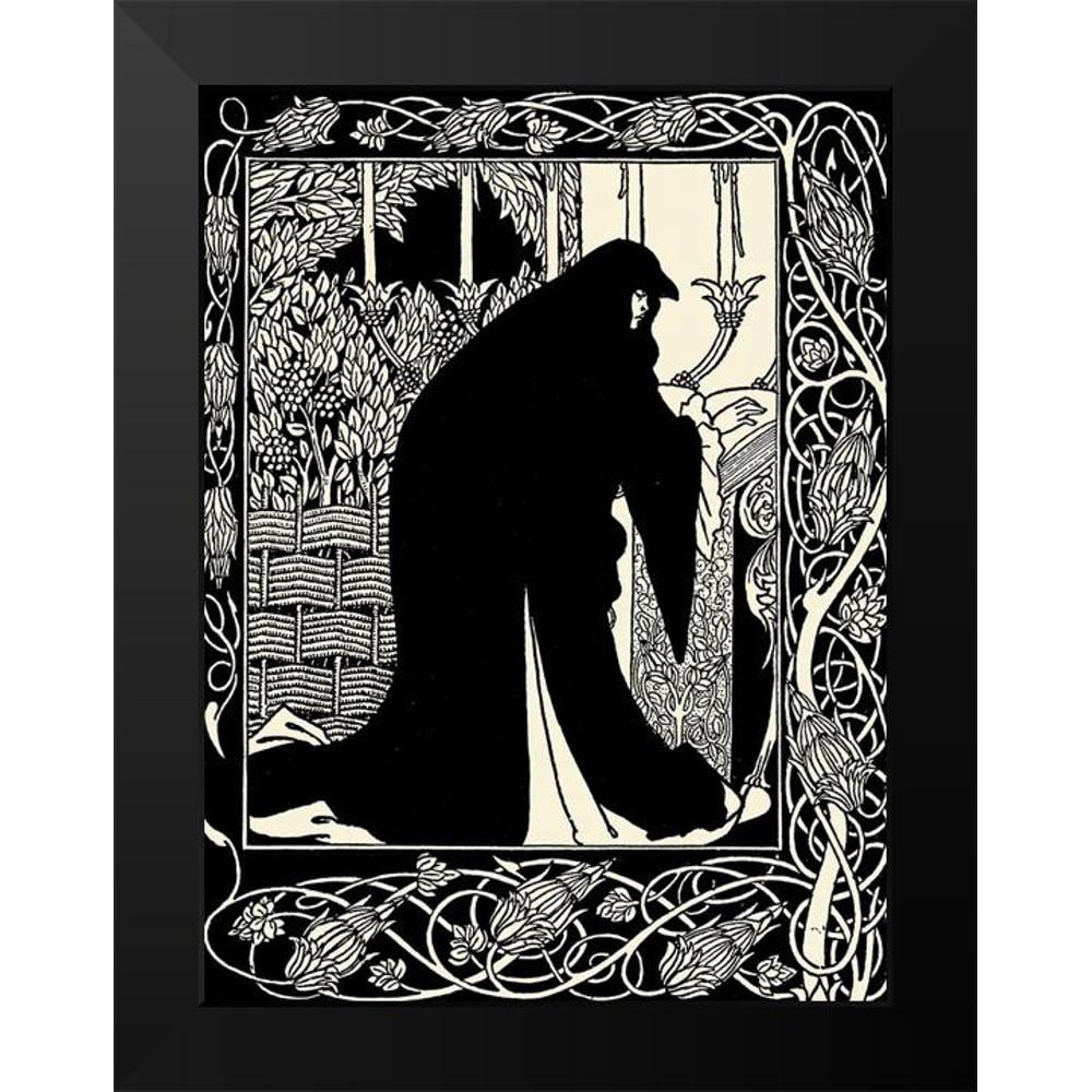 Beardsley, Aubrey 12x14 Black Modern Framed Museum Art Print Titled ...